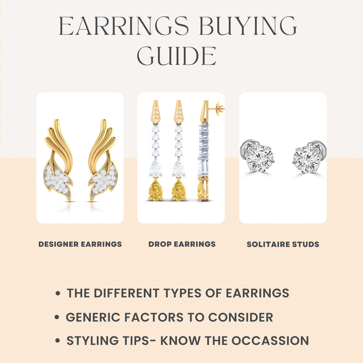 Earrings buying guide | Fiona Diamonds
