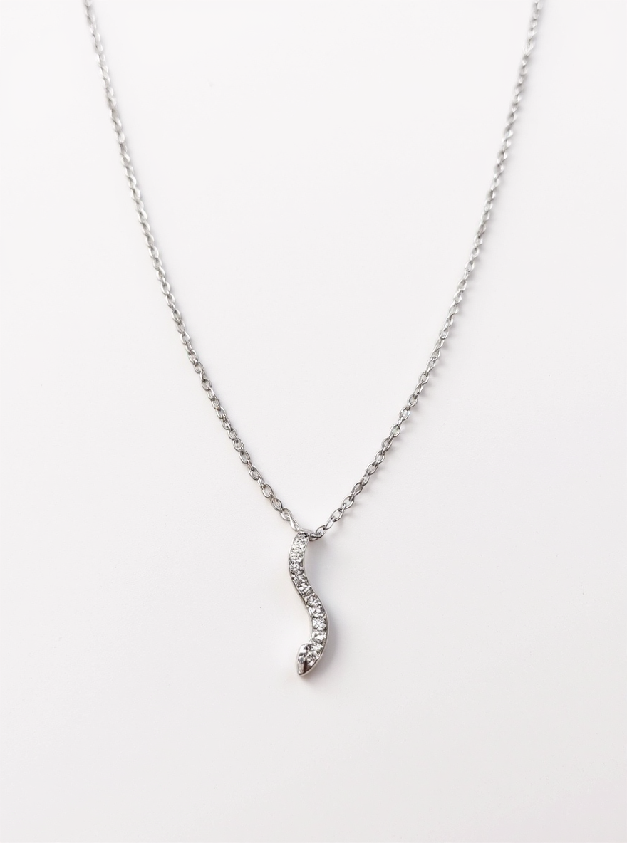 Zuri Beam Lab Diamond Necklace | Fiona Diamonds