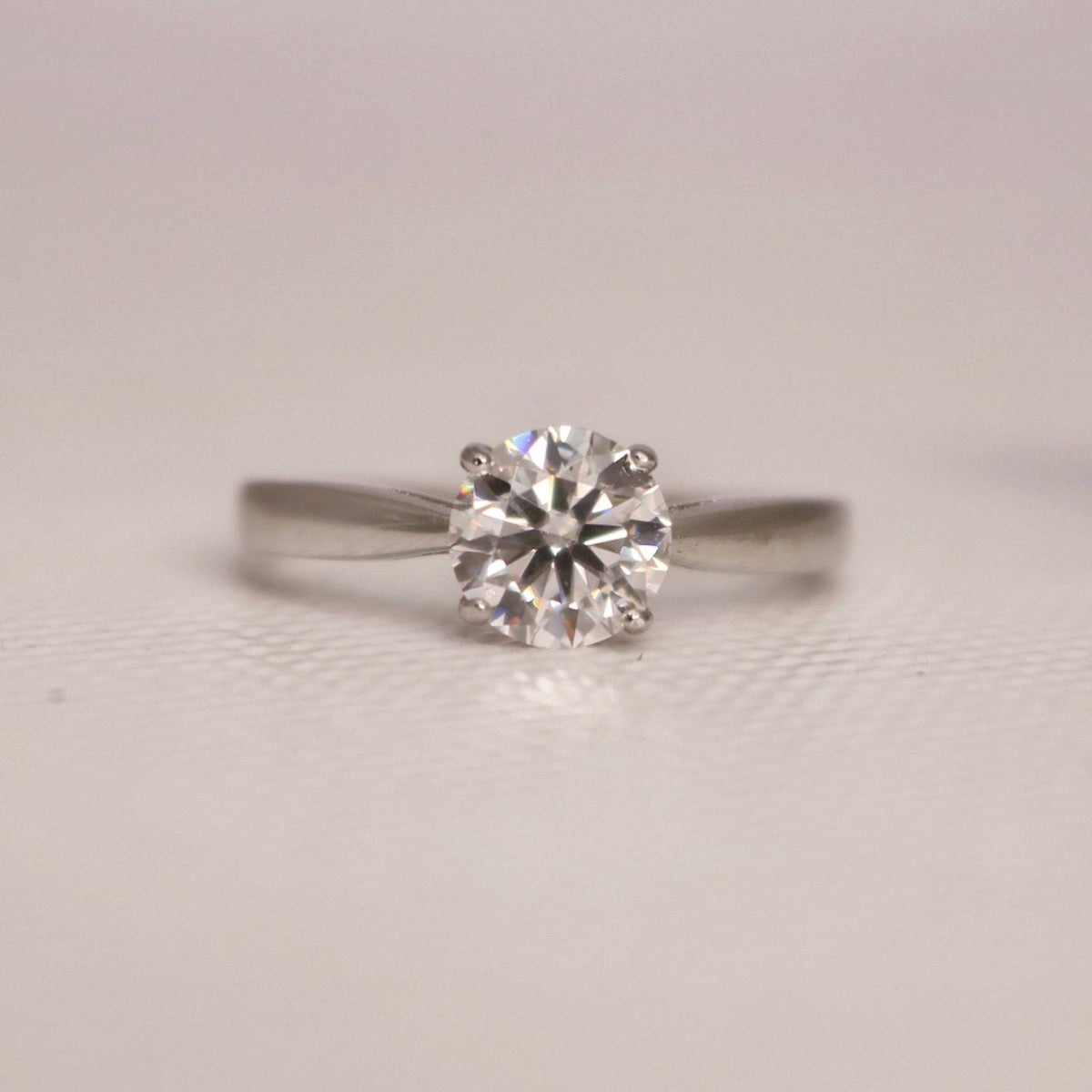Evolve 1ct Round Lab Diamond Ring - Evolutionary Elegance by Fiona ...