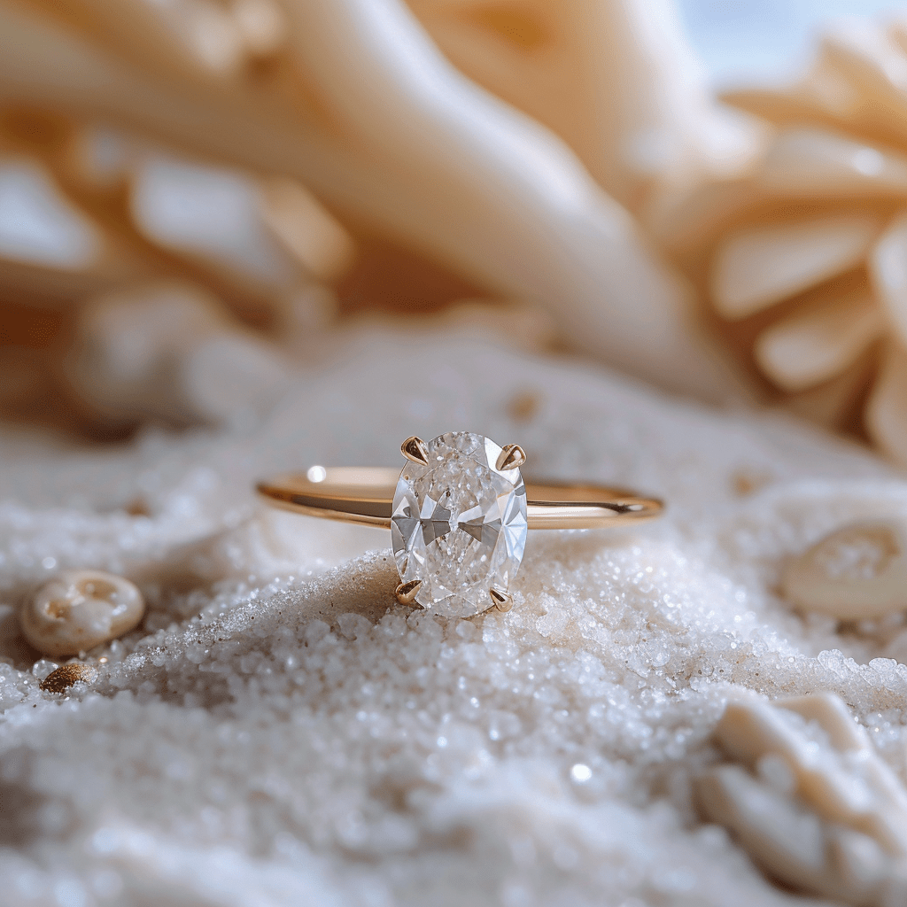 Grace 0.99ct Lab Diamond Ring | Fiona Diamonds